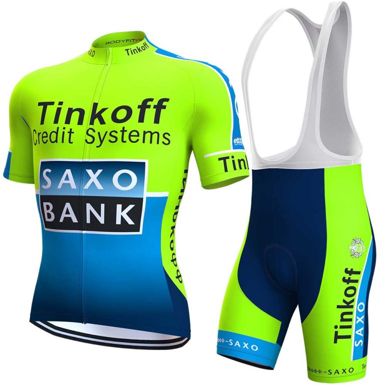 Tinkoff Pro Teams Cycling Sets Green