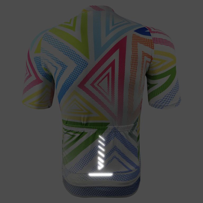 Men's White Cycling Jersey 2024 | WULIBIKE's Pure Performance